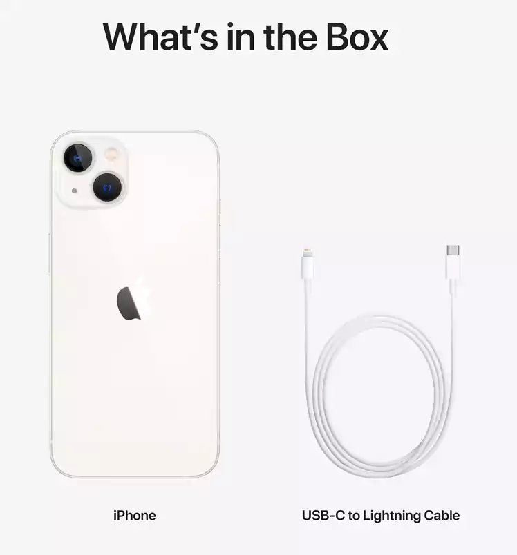 iPhone 13 Single SIM Mobile, 128GB Internal Memory, 4GB RAM, 5G LTE ...