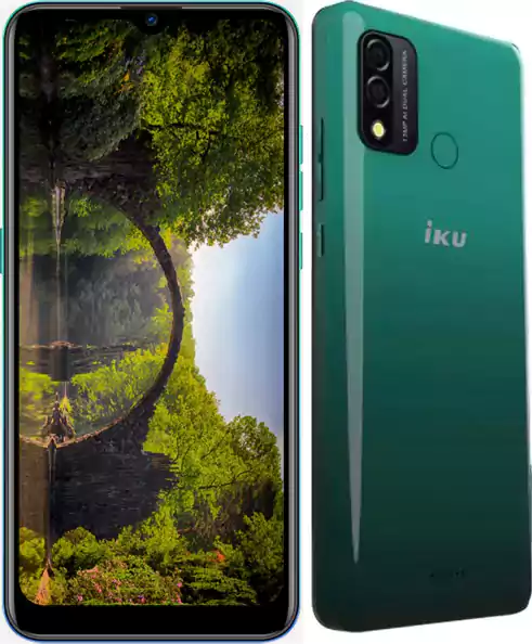 IKU A35 Dual SIM Mobile, 32GB Internal Memory, 2GB RAM, 4G Network, Green Elghazawy Shop