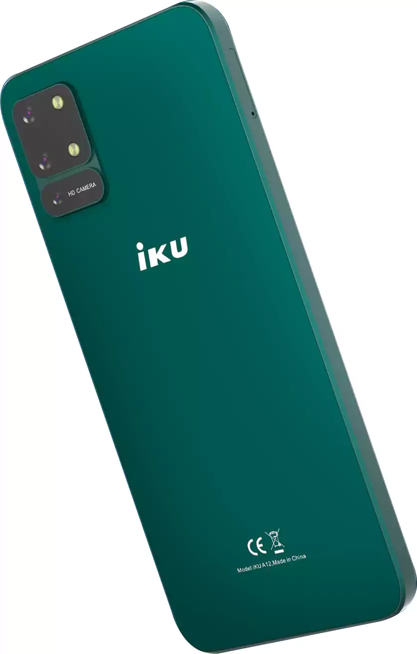 IKU A12 Dual SIM Mobile , 64GB Internal Memory, 4GB RAM, Velvet Green Elghazawy Shop