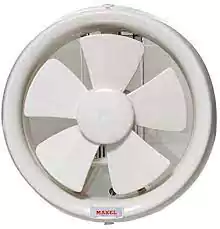 Maxell Glass Bathroom Ventilating Fan, 15 cm, White, 15 WR Elghazawy Shop