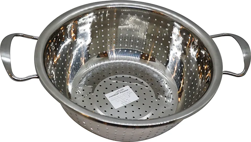 Steel strainer 2 hands Elghazawy Shop