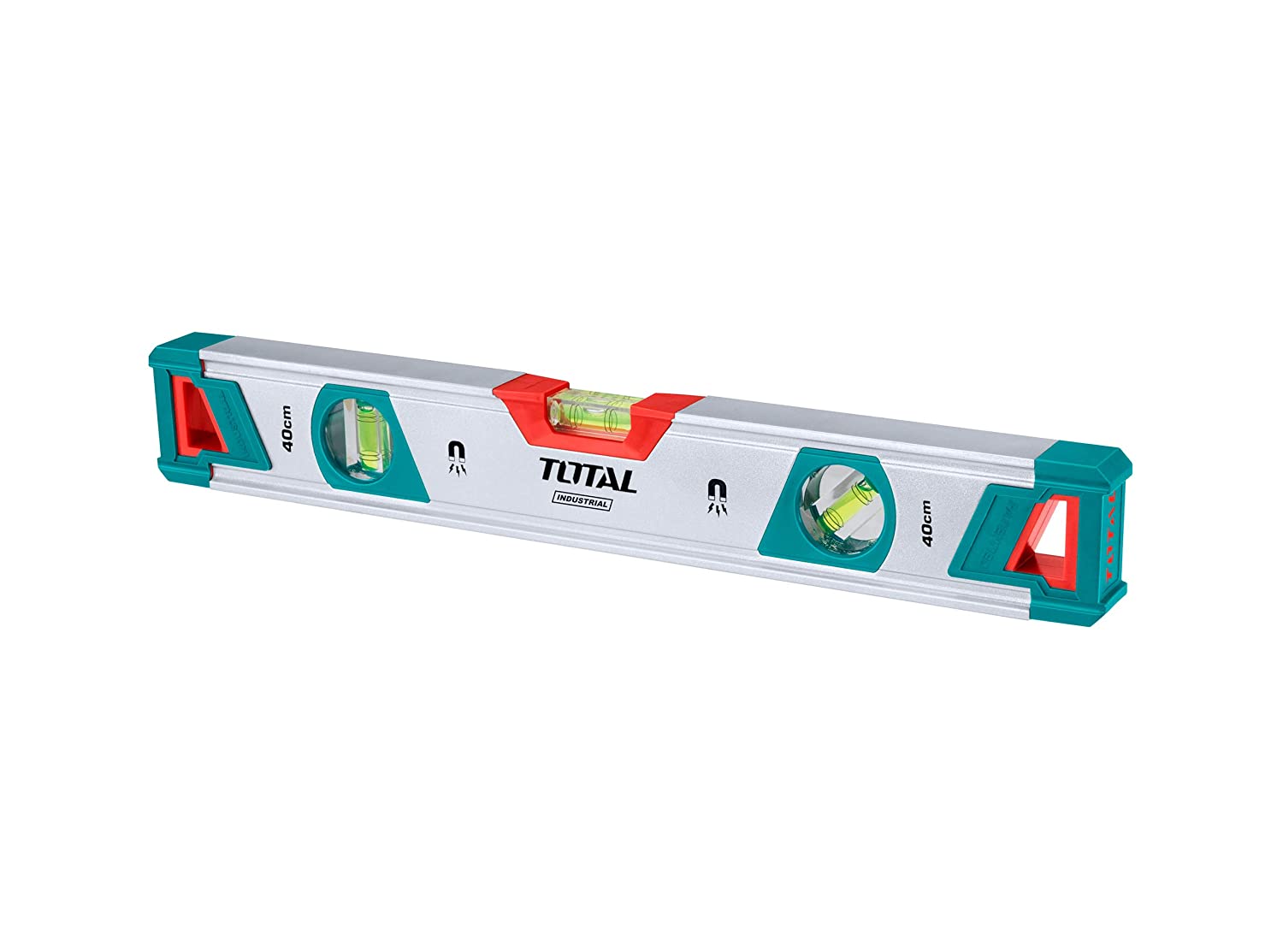 Total Spirit Level With 2 Magnets, 40cm, Double Flat Surfaces Design ...
