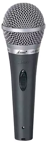 Lane Wired Dynamic Handheld Microphone, Black, LM.578 Elghazawy Shop