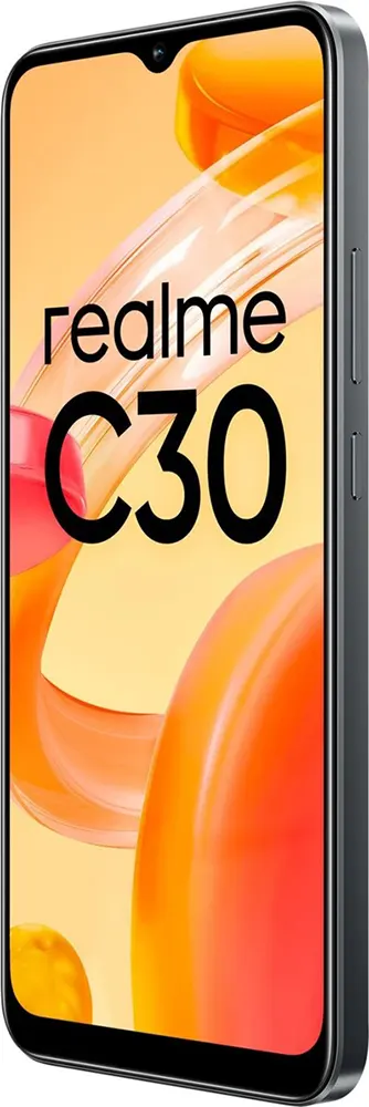 Realme C30 Dual Sim Mobile, 32 GB Memory, 2 GB RAM, 4G LTE, Black ...