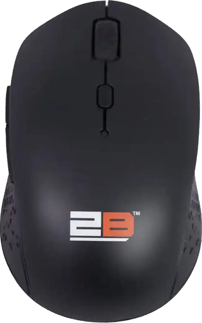 2B Wireless Bluetooth Mouse, 1600 DPI, Dual Band, Black, MO85B ...