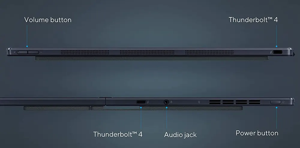 Laptop ASUS ZenBook 17 Fold UX9702AA-OLED007W Intel Core I7-1250U, 16GB ...