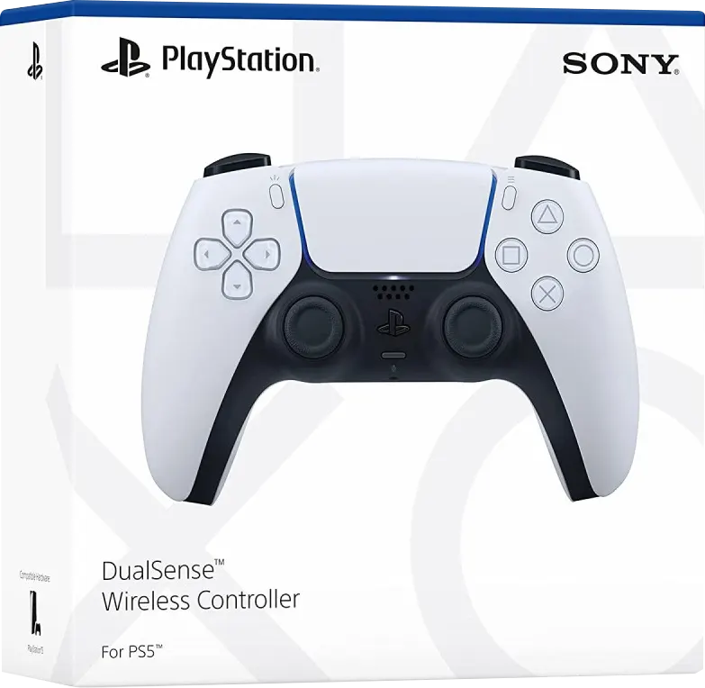 Sony DualSense PlayStation 5 Controller, Wireless, Built-in Microphone ...