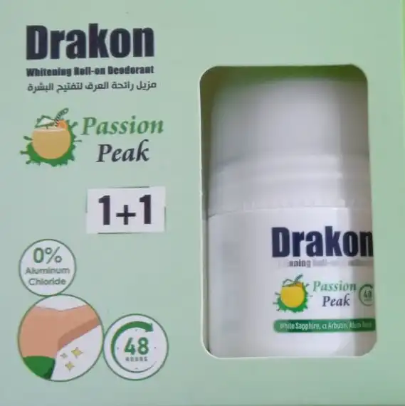 Drakon Passion Deodorant for Women, Roll On, 50 ml, Offer (1+1 ...