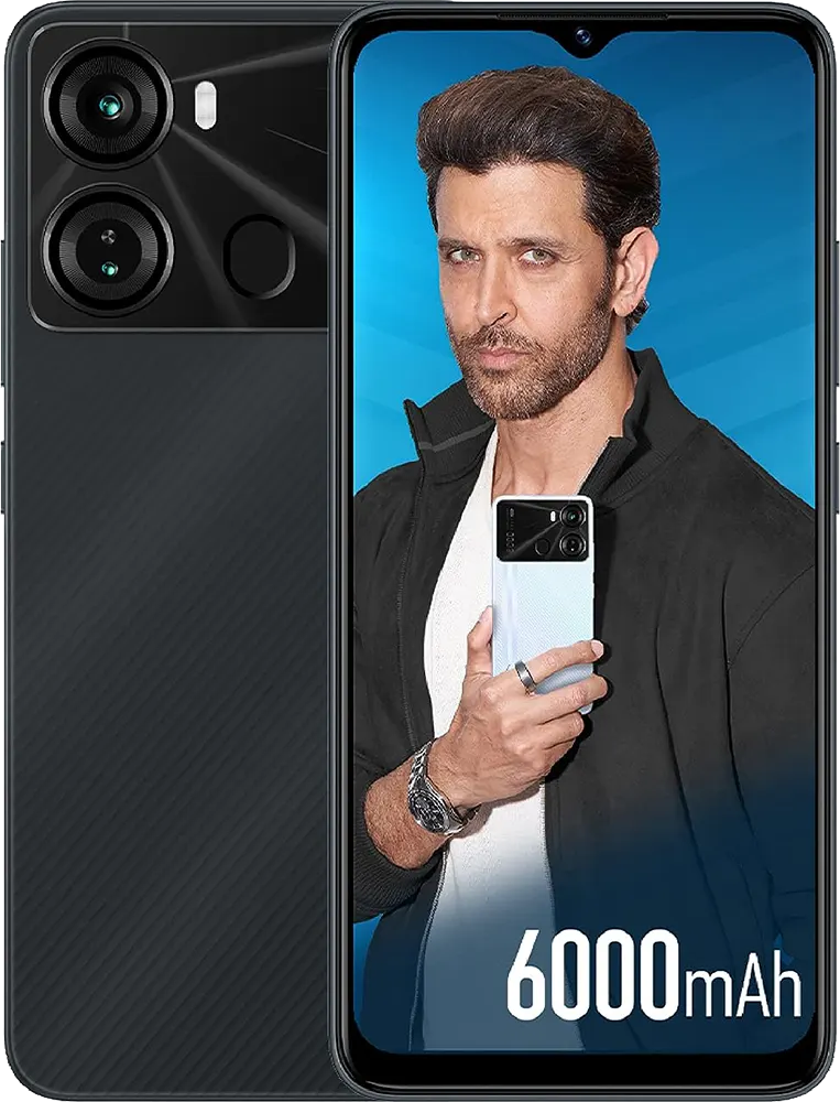 ITEL P40 Dual SIM Mobile, 64 GB Memory, 4 GB RAM, 4G LTE, Force Black ...