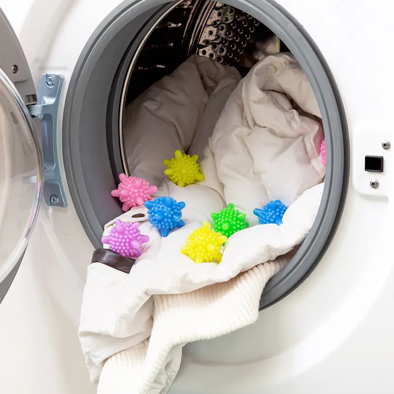 Reusable silicone laundry balls to prevent tangling of clothes - colors ...