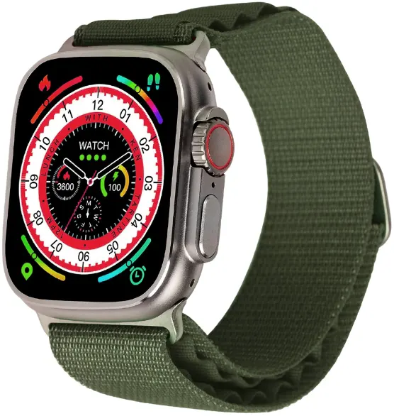 Green Lion Ultra Active Smart Watch, 2.16 inch touch screen, water ...