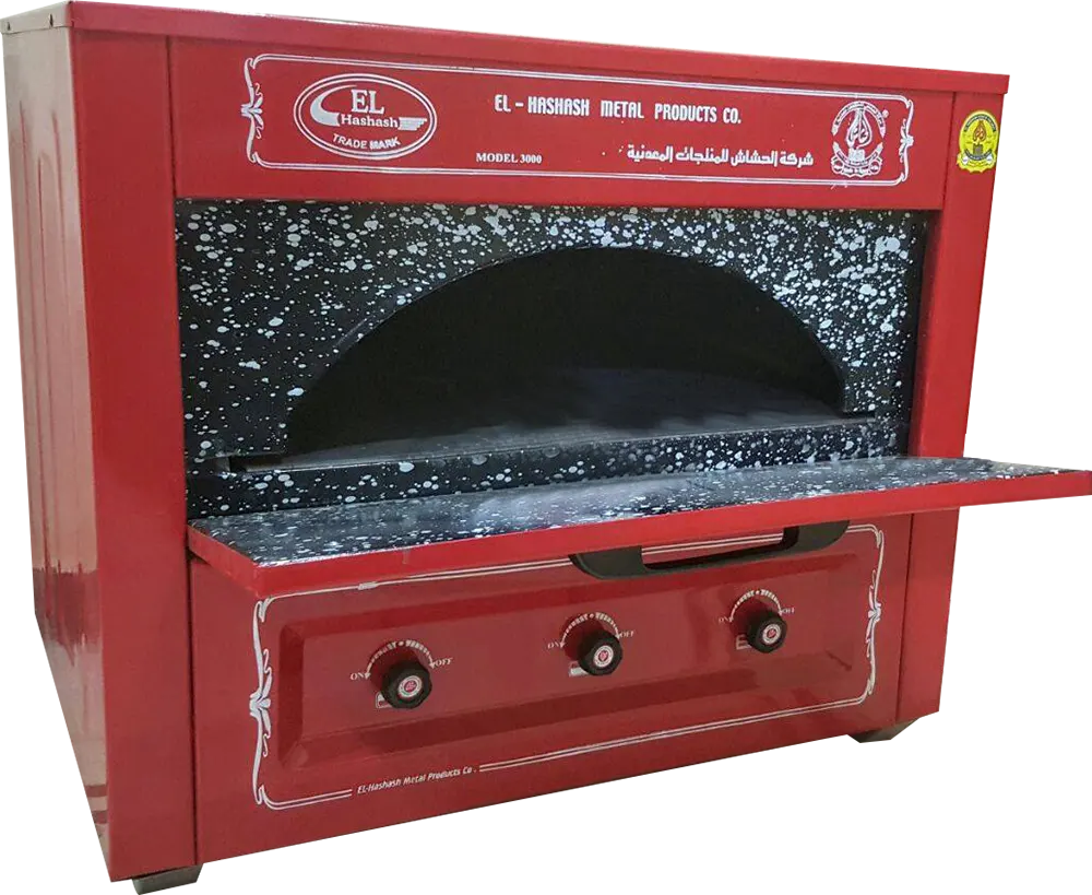 Al-Hashash Jumbo Gas Oven, 105*75 Cm, Red Elghazawy Shop