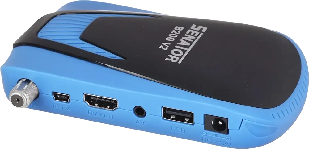 Senator Receiver, 8000 Channels, FHD Resolution, Blue, B200 V2 ...