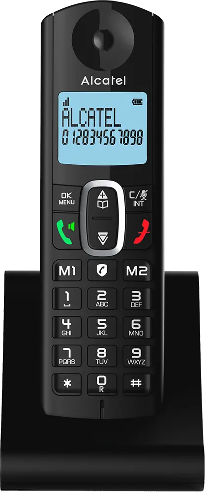 Alcatel Wireless Landline Phone, Digital Screen, Black, F685 Elghazawy Shop