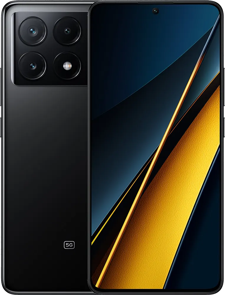 Poco X6 Pro Dual SIM, 512GB Memory, 12GB RAM, 5G, Black Elghazawy Shop