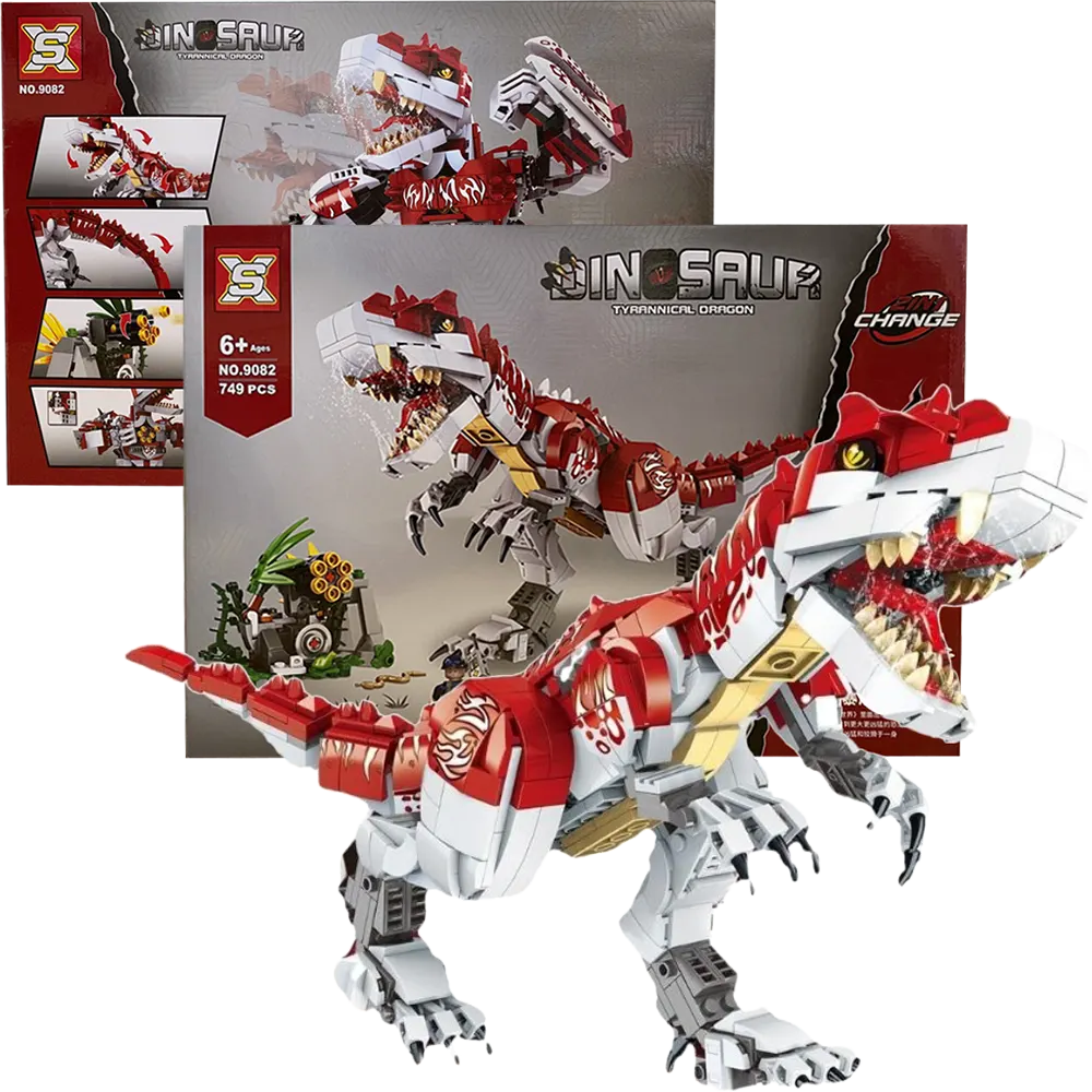 Dinosaur Building Set, 9082 Elghazawy Shop