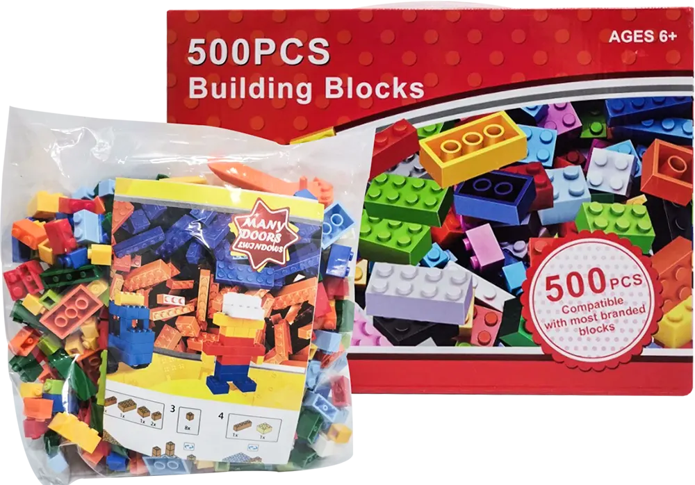 Building Blocks, 500 Pcs, 10800B Elghazawy Shop