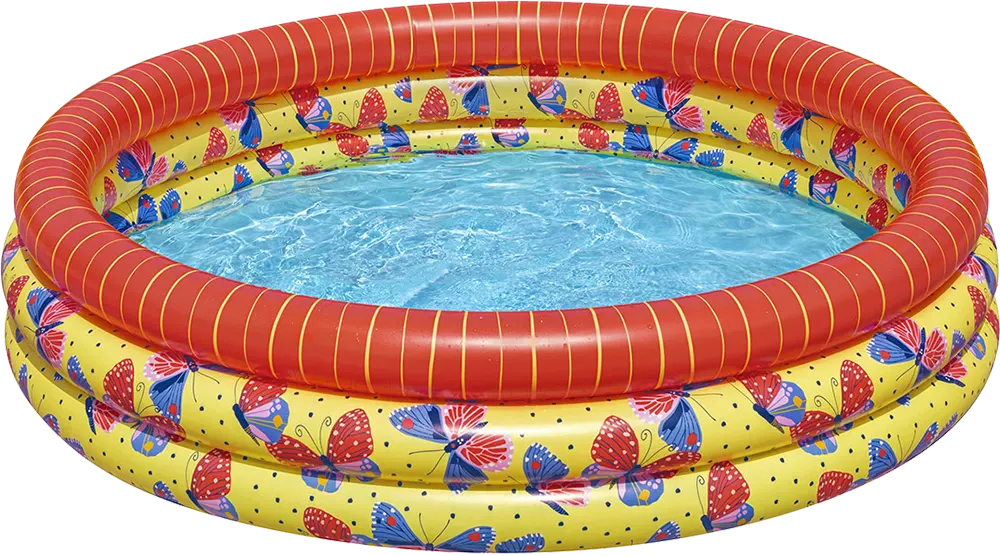 Bestway Round Inflatable Pool, 168 x 38 cm, Colored, 51202 Elghazawy Shop