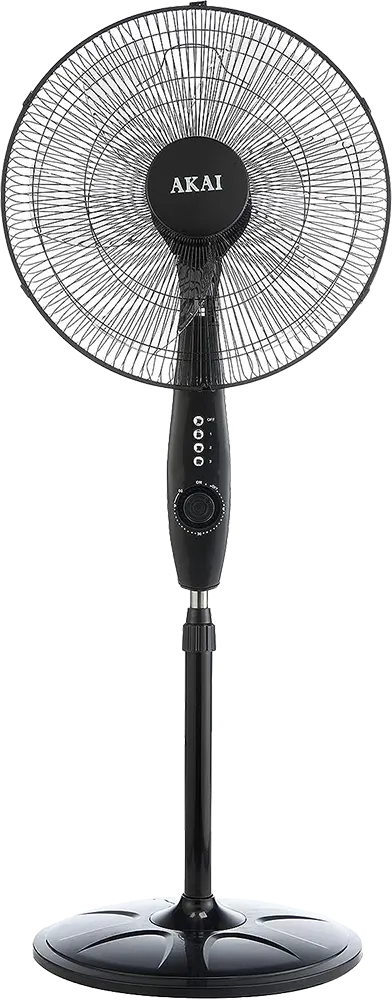 Akai Stand Fan, 18 Inch, 6 Blades, Multi-Color, AK-18S Elghazawy Shop