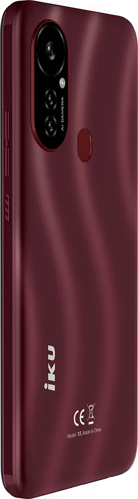 IKU X5 Dual SIM Mobile , 32GB Internal Memory, 3GB RAM, Maroon Red ...