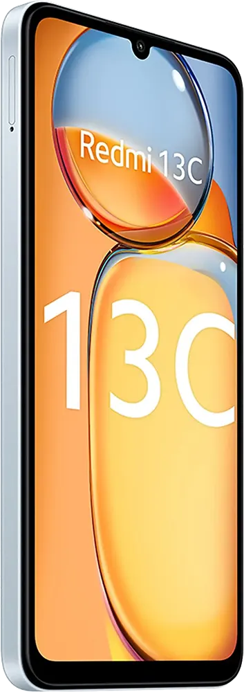 REDMI 13C Dual SIM, 128GB Memory, 4GB RAM, 4G LTE, Glacier White Elghazawy Shop