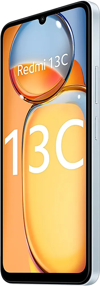 REDMI 13C Dual SIM, 128GB Memory, 4GB RAM, 4G LTE, Glacier White Elghazawy Shop