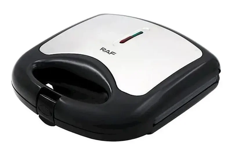 Raf Sandwich Maker, Slice, 850 Watt, Black, R.218 Elghazawy Shop