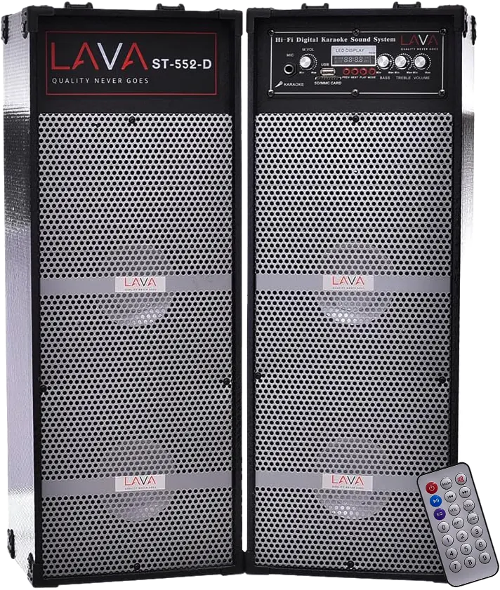 Subwoofer Speakers Lava, Bluetooth, USB Port, Black, ST-552-D Elghazawy ...