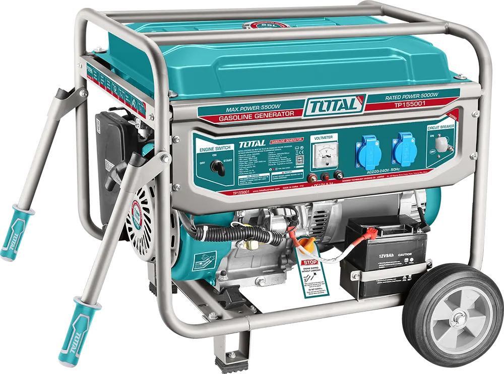 مولد كهرباء توتال تولز، 5.5 كيلو وات ،أزرق ،TP155001 الغزاوي