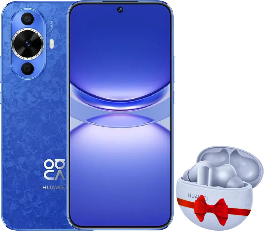 Huawei Nova 12S Dual SIM Mobile, 256GB Memory, 8GB RAM, 4G LTE, Blue ...