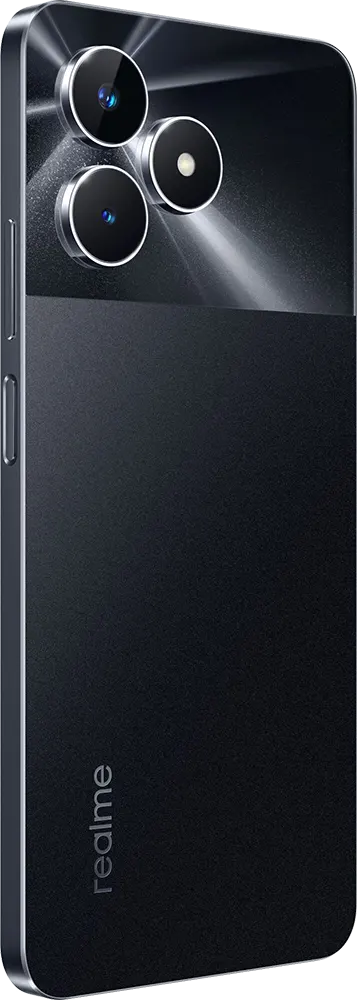 Realme Note 50 Dual SIM, 64GB Memory, 3GB RAM, 4G LTE, Midnight Black ...