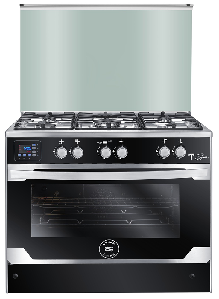 Unionaire T Signature Smart Cooker, 90 cm, 5 Burners, Digital Display ...