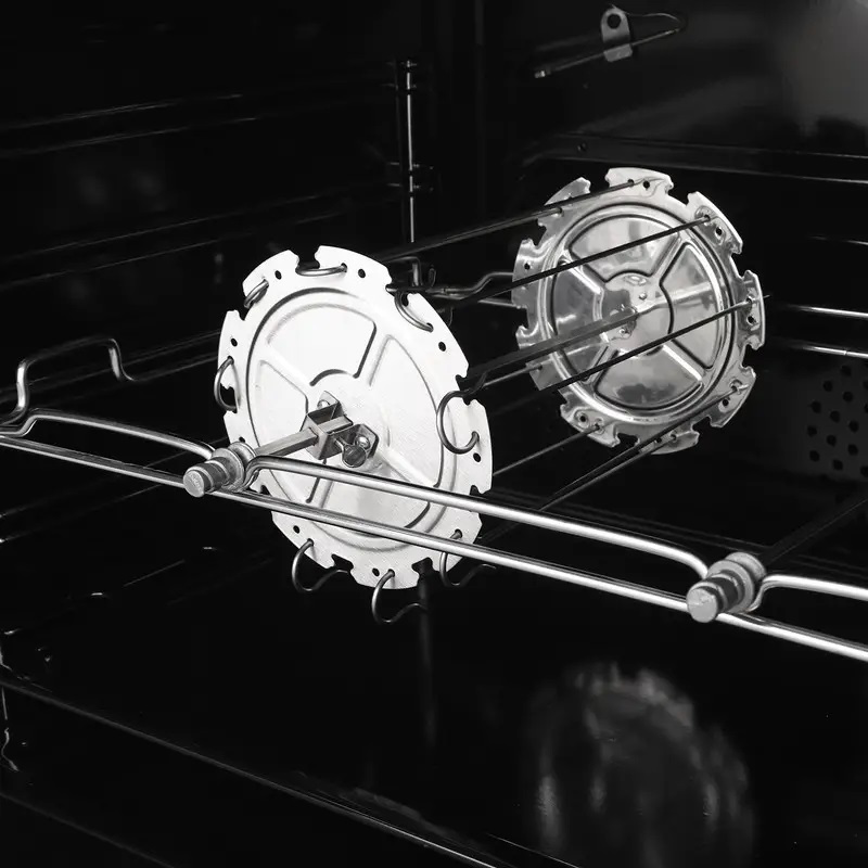 Unionaire Cooker, 90 cm, 5 Burners, 2 Fans, Grill, Digital Screen, Gold ...