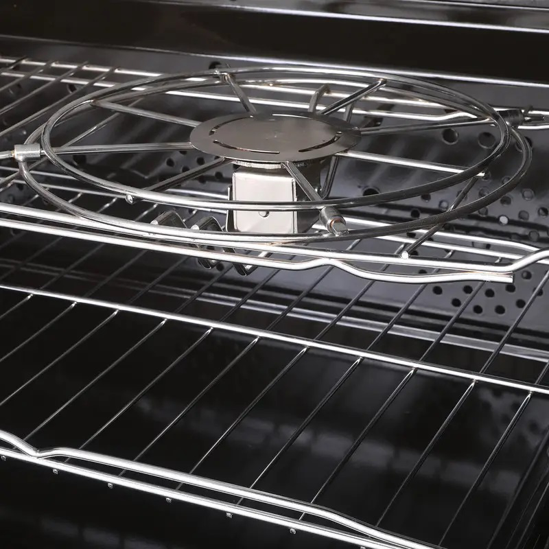 Unionaire Cooker, 90 cm, 5 Burners, 2 Fans, Grill, Digital Screen, Gold ...