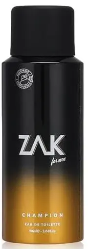 ZAK CHAMPION FOR MEN EDT, 90ML Elghazawy Shop