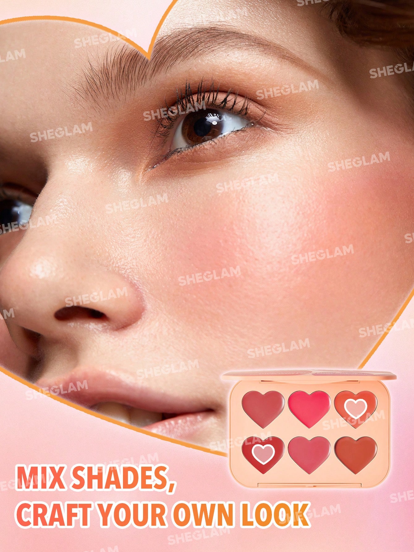 SHEGLAM FLUSH CRUSH CREAM BLUSH PALETTE, COTTAGE CORE GARDEN Elghazawy Shop