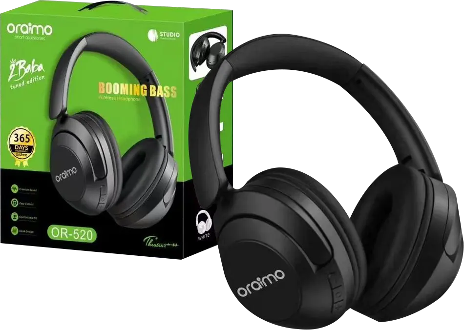 Oraimo Wireless Headphone, Rechargeable, SD Card Slot, Multi-Color, OR ...