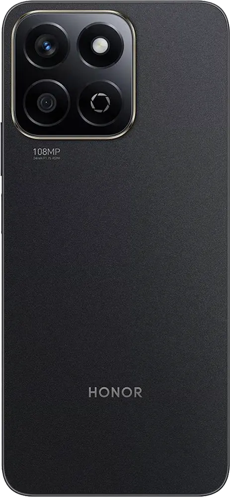 Honor X7C Dual SIM Mobile, 256GB, 8GB RAM, 4G LTE, Midnight Black ...