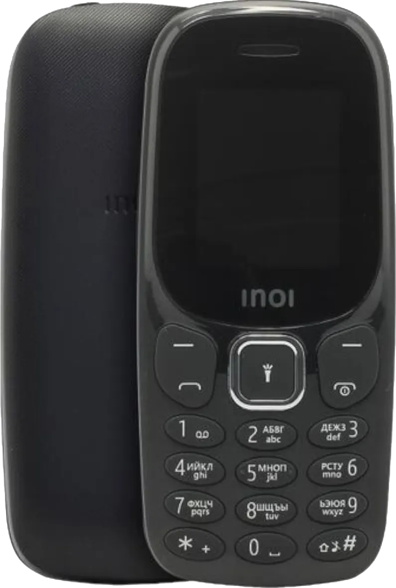 Inoi 101 mobile phone, Dual SIM, 1.8" Display, Black Elghazawy Shop