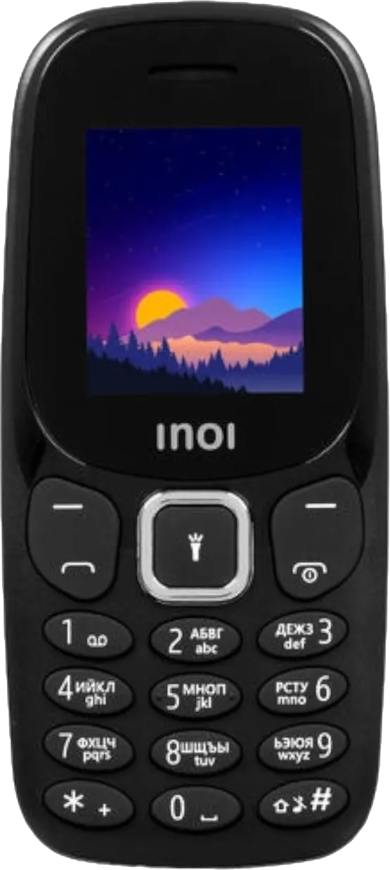 Inoi 101 mobile phone, Dual SIM, 1.8" Display, Black Elghazawy Shop