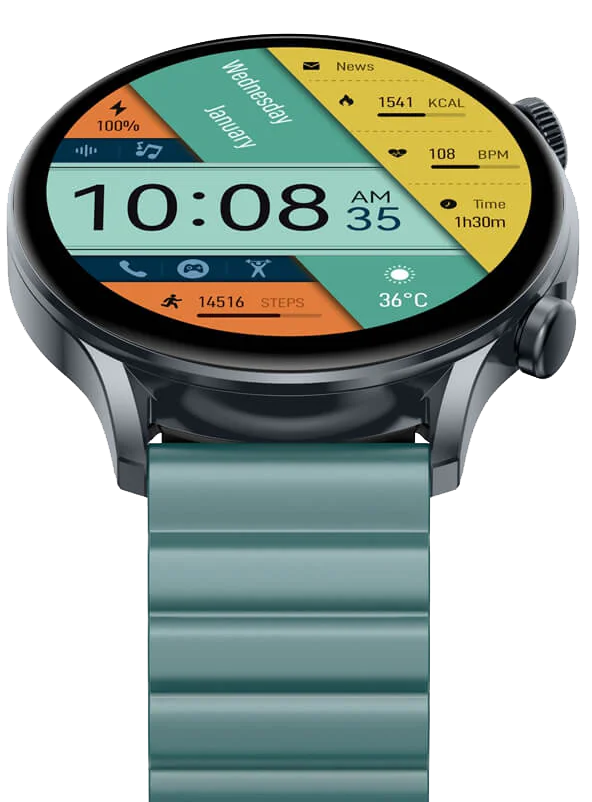 KIESLECT KR PRO LTD Smart Calling Watch , 1.43" HD Colorful AMOLED ...