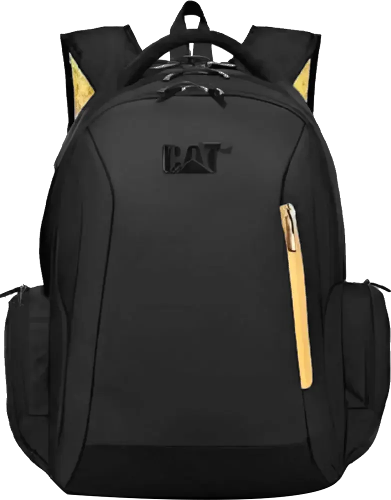 CAT Laptop Backpack, 15.6 Inch, USB Port, Black, KH303 Elghazawy Shop