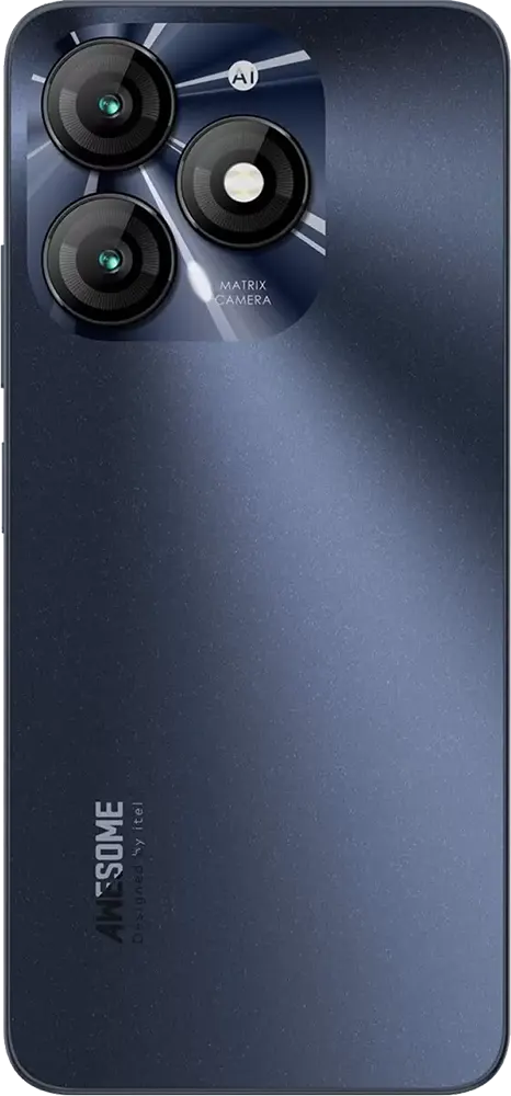 Itel A70 Dual SIM Mobile, 128GB Memory, 4GB RAM, 4G LTE, Starlish Black ...