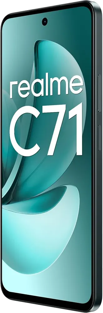 Realme C71 Dual SIM, 128GB Memory, 4GB RAM, 4G LTE, Forest Owl ...