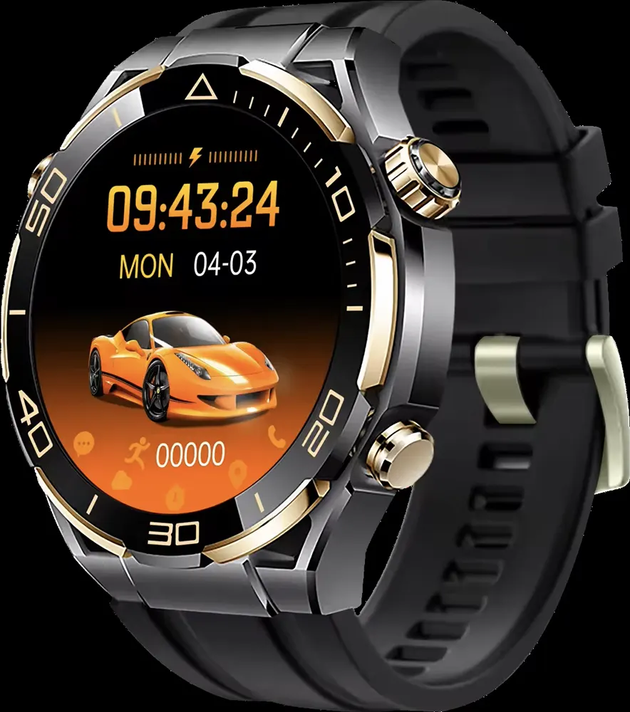 Haino Teko Smart Watch, 1.5 in AMOLED Display, Water Resistant, Up to 5 ...