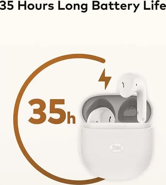 Itel Buds 7 Wireless Earbuds, Bluetooth 5.3, ENC, up to 35 hours ...