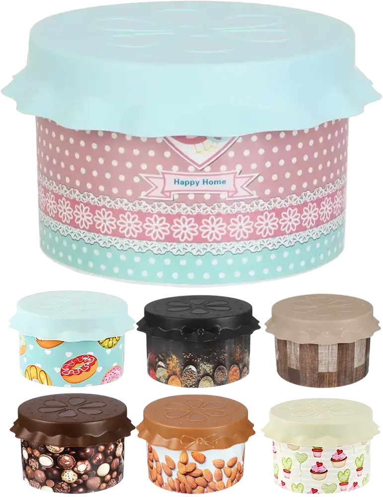 Al Watania Plastic Spice Container, Size 1, Multiple Colors Elghazawy Shop