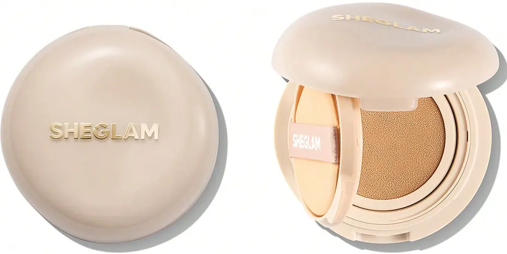 Sheglam Lock & Go Long-lasting Cushion Foundation, Sand Elghazawy Shop