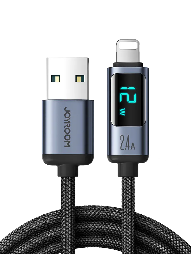Joyroom Fast Charging and Data Transfer Cable, 2.4A, 1.2m, USB-A to ...
