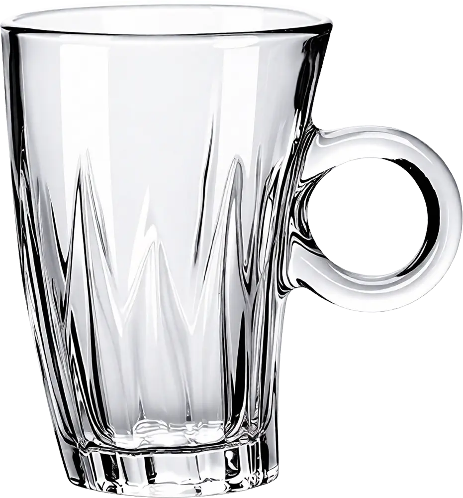 Blinkmax Glass Mug Set, 6 Pieces, 200ml Capacity, Clear Color, Model ...